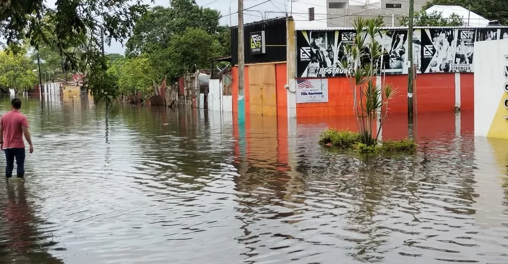 Tres zonas de Chetumal, las más afectadas por la tormenta